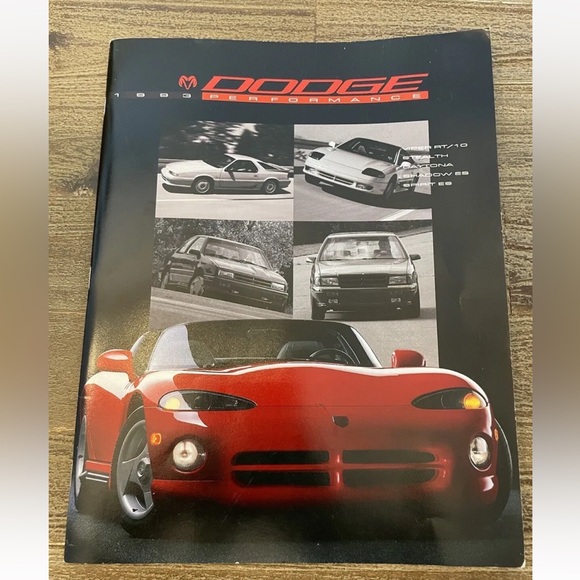 Other | Dodge 1993 Vintage Original Performance Showroom ...